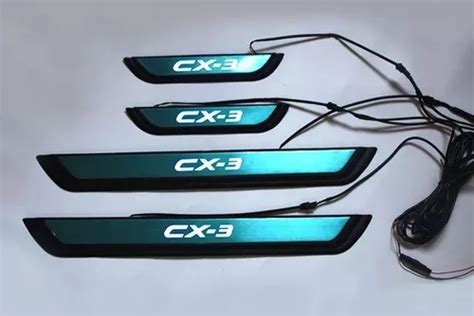 Embellecedores De Estribos Internos Iluminados Mazda Cx En