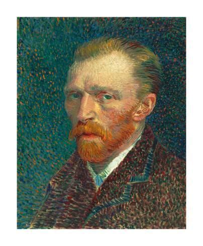 Giclee Print Self Portrait 1887 By Vincent Van Gogh 29x24in Van