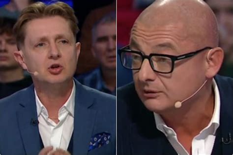 Karczemna awantura na wizji Gorąca wymiana zdań o polityce wobec