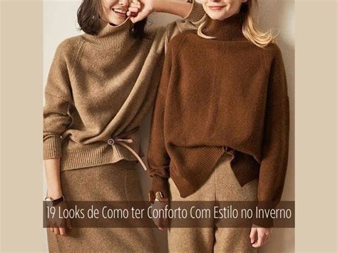 Looks Confortáveis para o Inverno Tendências e Modelos que Aquecem