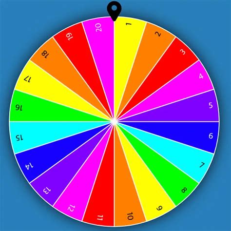 Number Generator Wheel