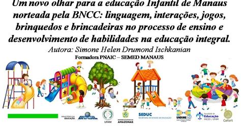 Um novo olhar para a educação Infantil de Manaus norteada pela BNCC