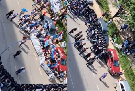 COMPACTO NEA Resistencia Tras La Presencia De Manifestantes En El