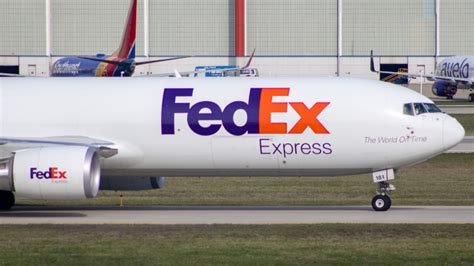 N181FE FedEx Boeing 767 300F By Indy Spotter AeroXplorer Photo Database