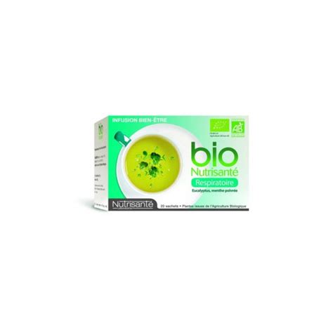 Nutrisanté Infusion Bio Respiratoire 20 Sachets DocMorris France