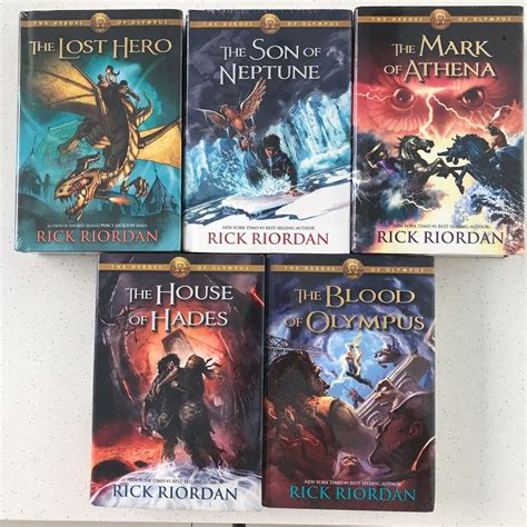 Rick Riordan Heroes Of Olympus Buku Alat Tulis Buku Di Carousell