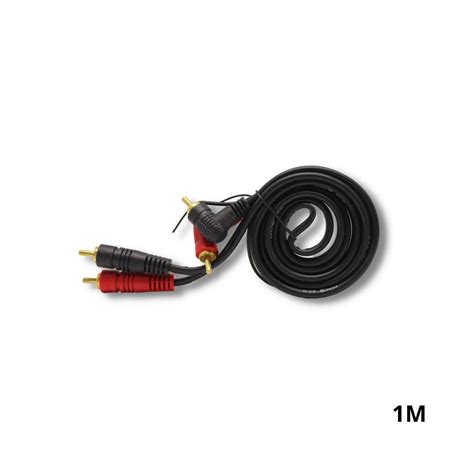 Cabo RCA KX3 ECO Preto KX3 Acessórios Automotivos