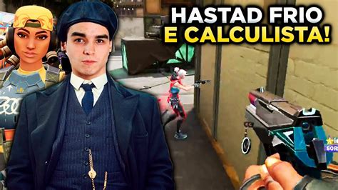 HASTAD FOI FRIO E CALCULISTA NESSA JOGADA INCRÍVEL VALORANT CLIPS