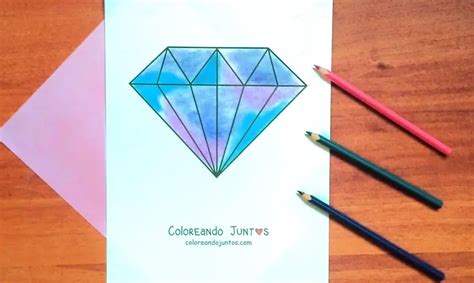 15 Dibujos De Gemas Y Piedras Preciosas Para Colorear Gratis