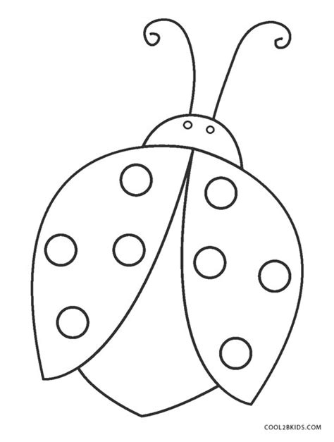 Dibujos de Mariquita para colorear Páginas para imprimir gratis