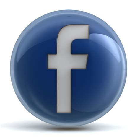 Facebook Icon 3D Model CGTrader