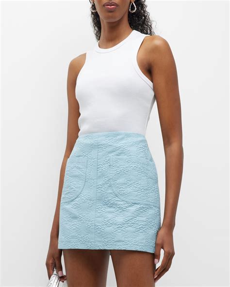 Rag Bone The Essential Ribbed Tank Top Neiman Marcus