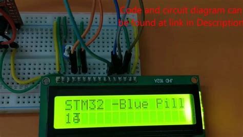 interfacing lcd with stm32f103c8t6 using arduino ide erofound