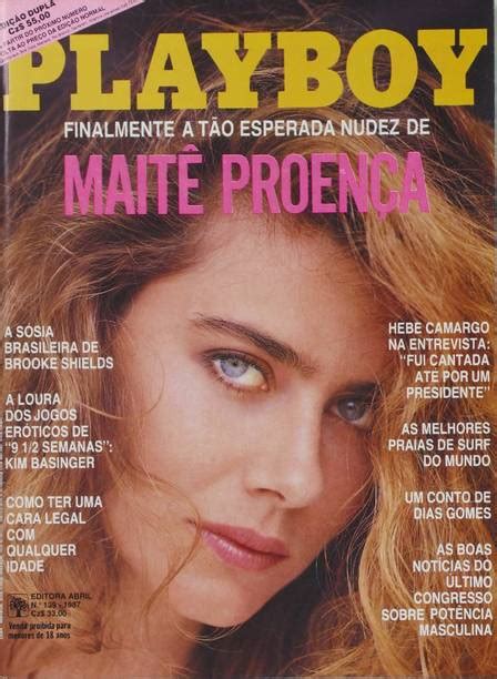 Mait Proen A Sobre Primeiro Ensaio Para A Playboy Quase Desmaiei