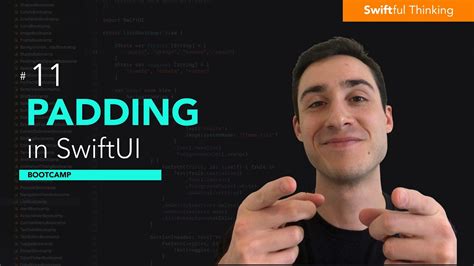 adding padding in swiftui view bootcamp 11 youtube