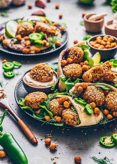 Falafel selber machen Vegane Döner Taschen Bianca Zapatka Rezepte