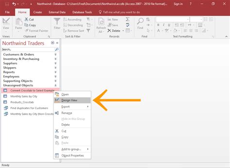 How To Convert A Crosstab Query Back To A Normal Query In Access