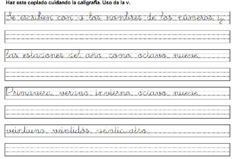 Caligrafía en PDF 10 recursos para el aula y para casa