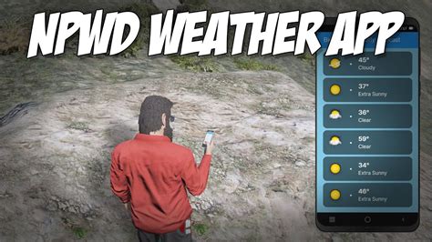 FiveM Scripts NPWD Weather App BigDaddyScripts YouTube
