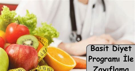 Basit Diyet Programı İle Zayıflama kadinvsaglik
