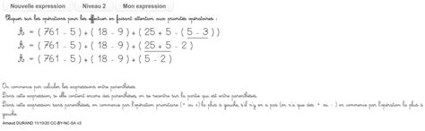 Exerciseur sur les priorités opératoires Blog enseignant des maths