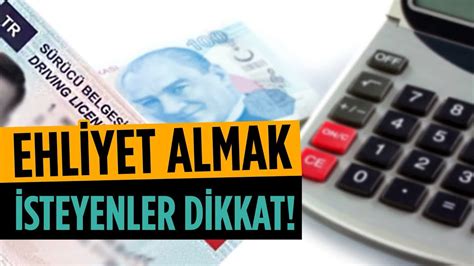 Ehliyet Almak İsteyenler Dikkat Yeni Yılda Sertifika Ücretleri Artacak