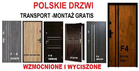 Drzwi wejściowe ZEWNĘTRZNE z montażem do mieszkania Kielce