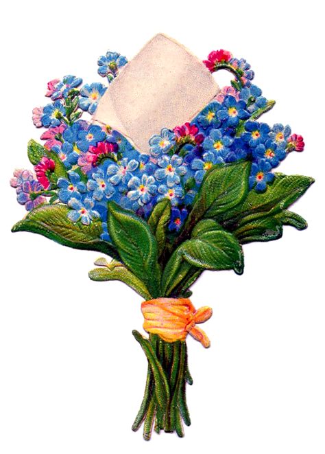 Bouquet Of Spring Flowers Clip Art Clip Art Library
