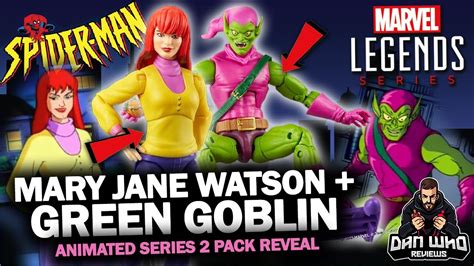 Marvel Legends Mary Jane Watson Green Goblin Spider Man Animated