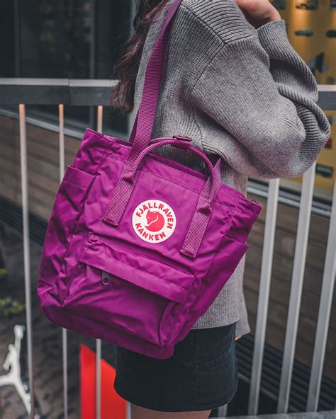 Fjallraven Kanken Totepack Mini 迷你三用 背囊 手提包 單肩包 香港行貨 Royal Purple 紫色
