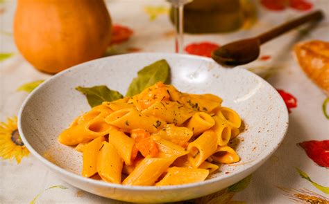 Pasta Con Calabaza Y Setas