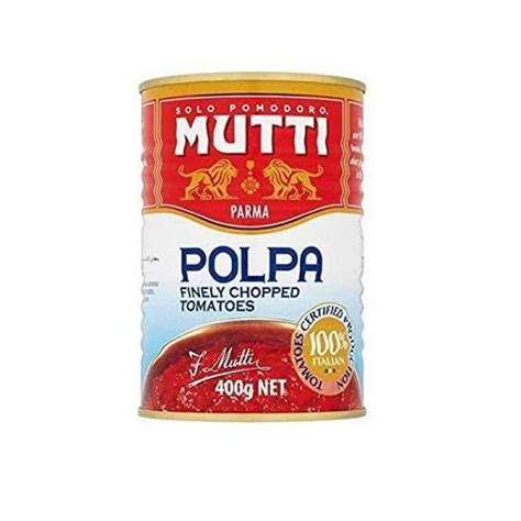 Jual MUTTI FINELY CHOPPED TOMATOES 400G Di Seller Primo Sunset Point