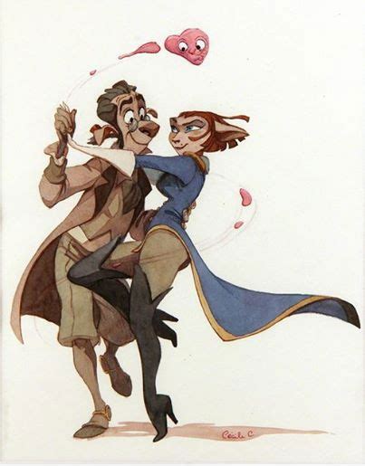 Treasure Planets Captain Amelia And Dr Doppler Cécile Carre In Colin Solans Disney
