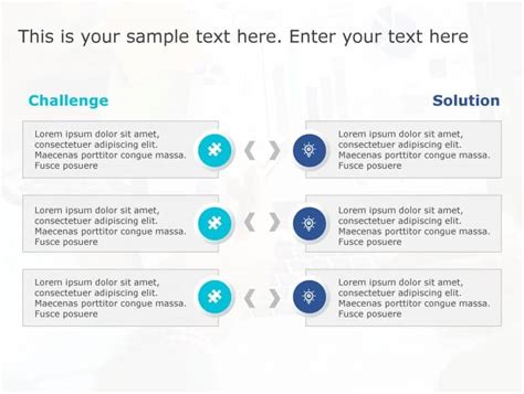 Challenge Solution Powerpoint Template