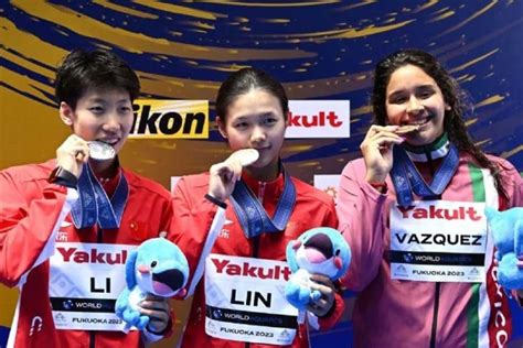 Mundial de natación México brilla con medallas en clavados en Fukuoka