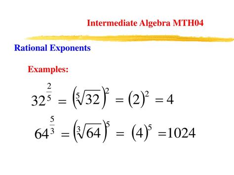 ppt rational exponents powerpoint presentation free download id 316624