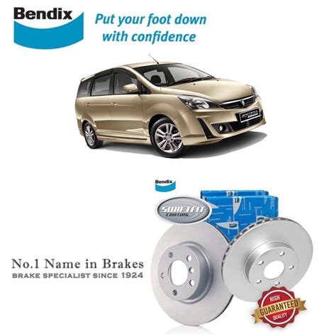 Original Bendix Swiftfit Br Front Disc Rotor Proton Exora Bold