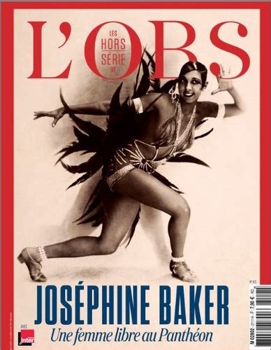 L Obs Hors série N 109 novembre 2021 Joséphine Baker Une femme