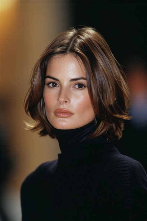 Chic 90s Lob Hairstyle Inspirations For Effortless Glamour Days