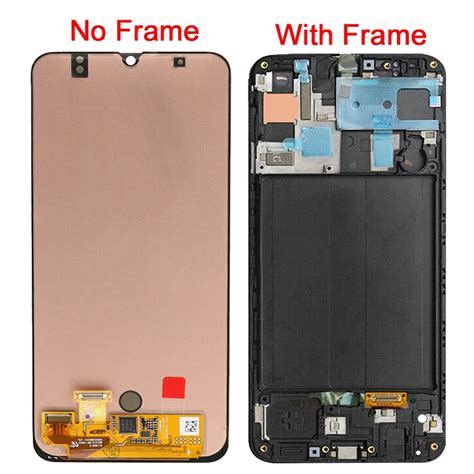 OLED For Samsung Galaxy A50 A505 LCD Display Frame 6 4 Screen For