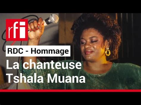 RDC hommage à la chanteuse Tshala Muana RFI YouTube