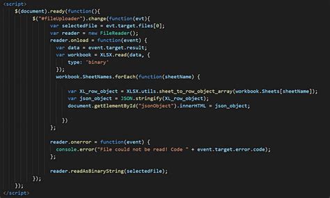 How To Convert Excel Data Into Json Object Using Javascript By Yamuna Dulanjani The Startup