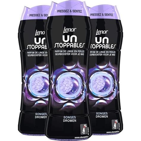 Lenor Unstoppables Songes Parfum De Linge En Perles 285g Lot De 3 161