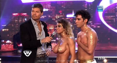 Cinthia Fernandez Nuda 30 anni in Bailando por un sueño