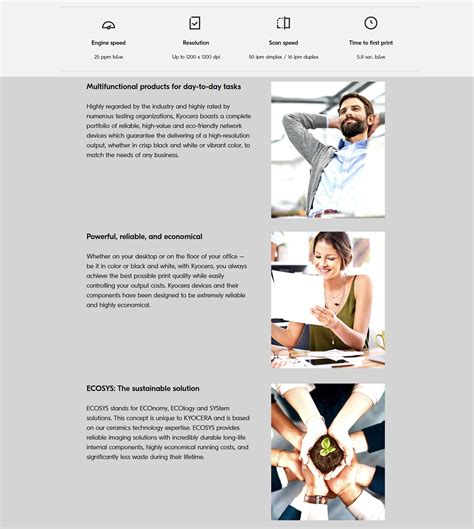Kyocera Ecosys M Idn Monochrome Mfp Laser Printer Up To Ppm
