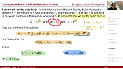 lecture computational finance numerical methods 26 convergence of the numerical schemes youtube