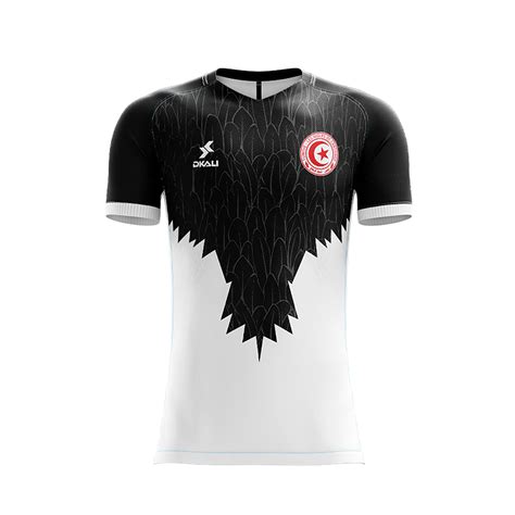 Maillot Dkali Tunisie Noir Sur Foot Fr