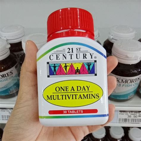 21st Century One A Day Multivitamins 30 Tablets Shopee Malaysia