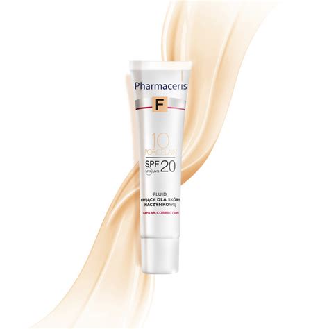 Pharmaceris F Fluid Kryj Cy Do Sk Ry Naczynkowej Spf Nude Ml