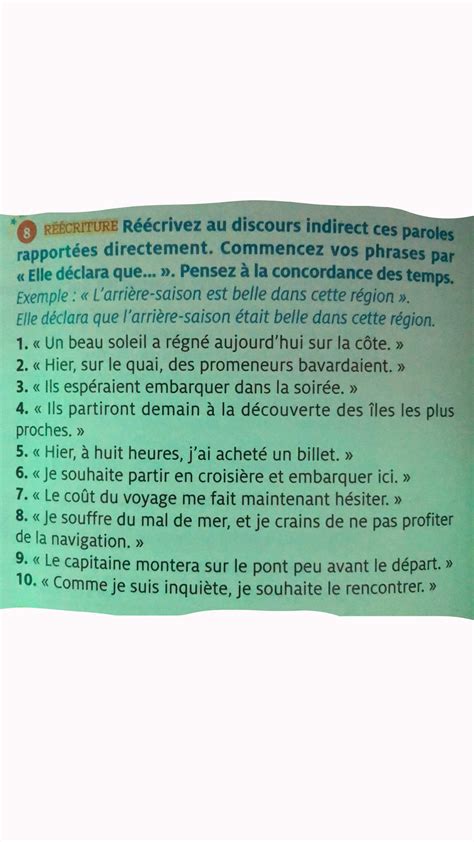 Bonjour est ce que vous pouvez maider svp cest un travail de français